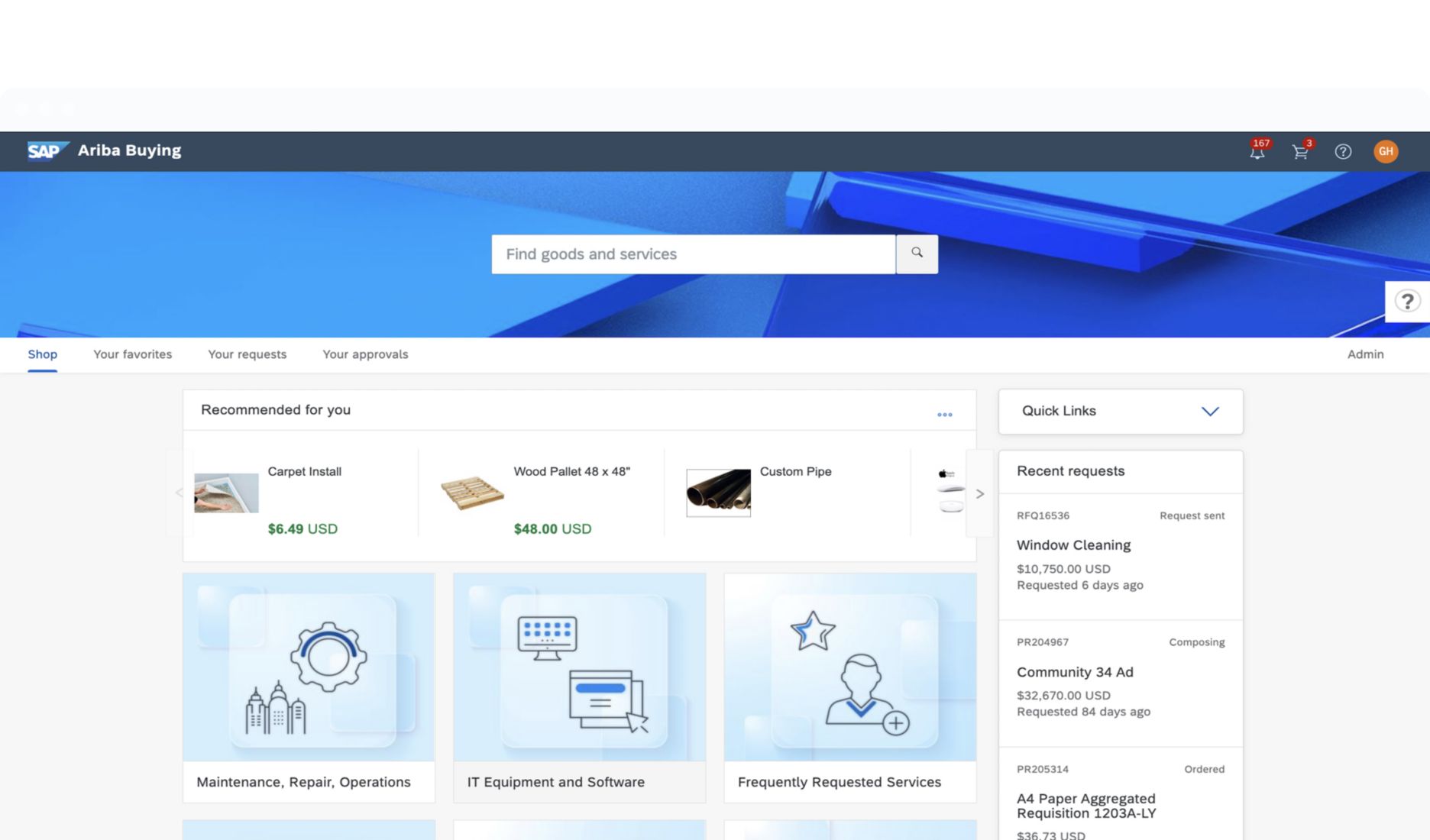 SAP Ariba Buying and Invoicing | Procure-to-Pay Applications