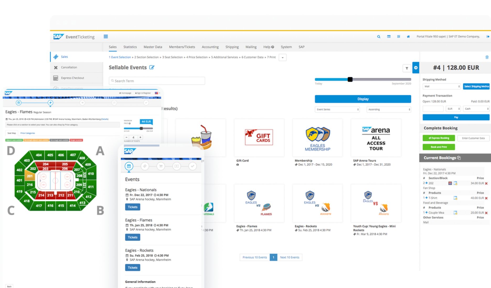 Trial of SAP Event Ticketing
