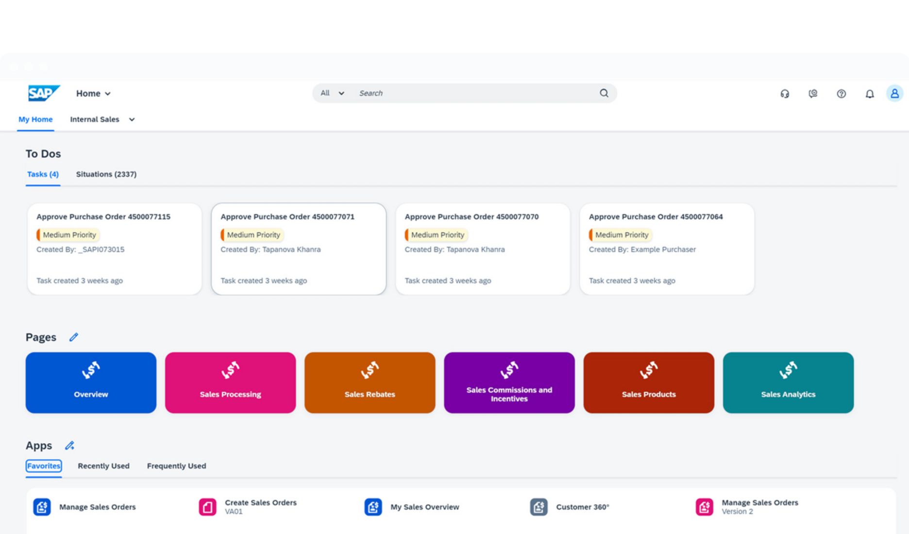 GRUPPE med SAP | Salg