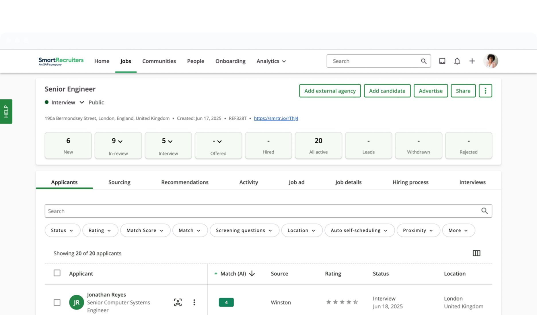 SAP SuccessFactors Recruiting | Talent Acquisition Software