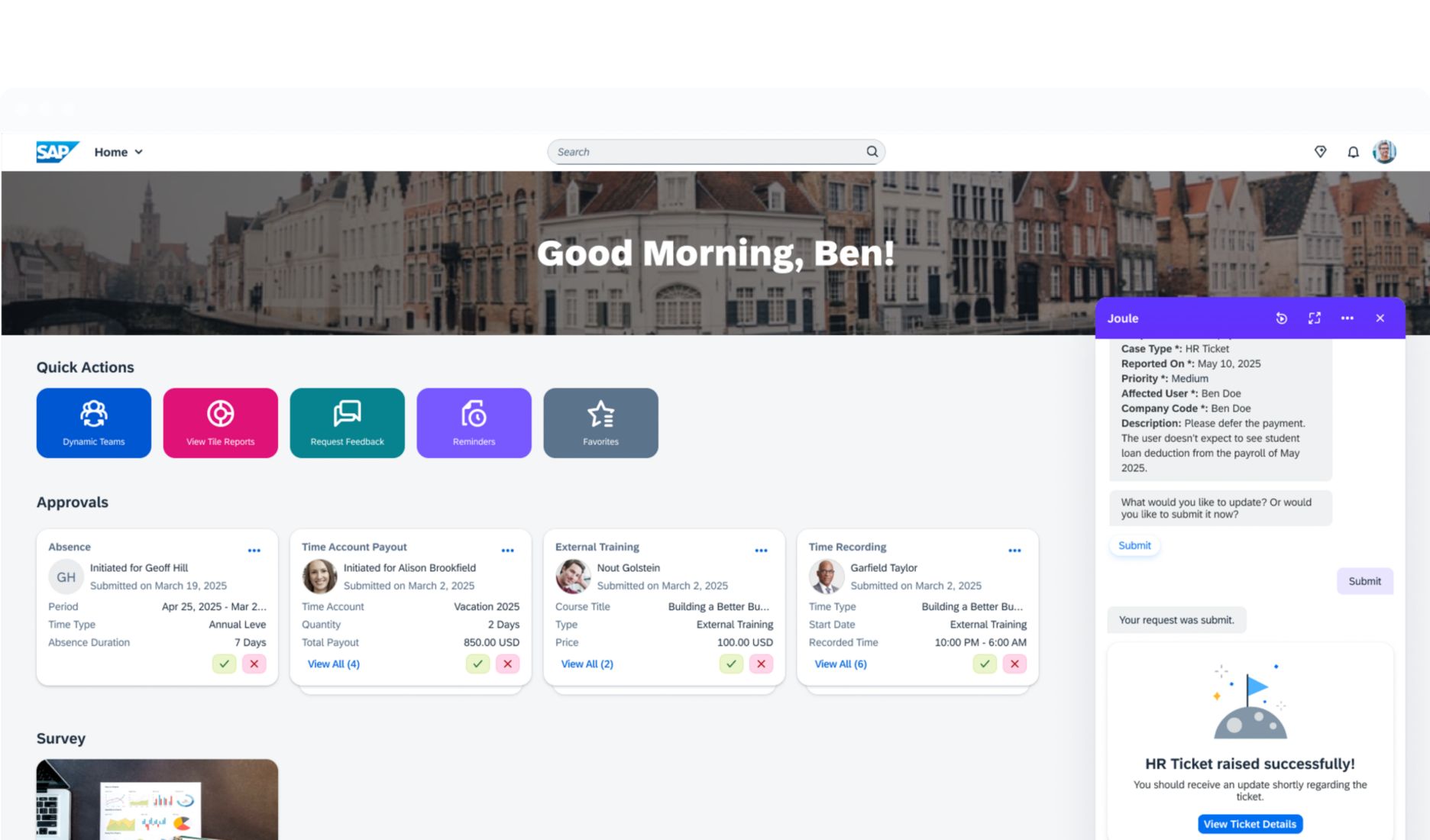 SAP SuccessFactors Enterprise Service Management | HR Service Delivery
