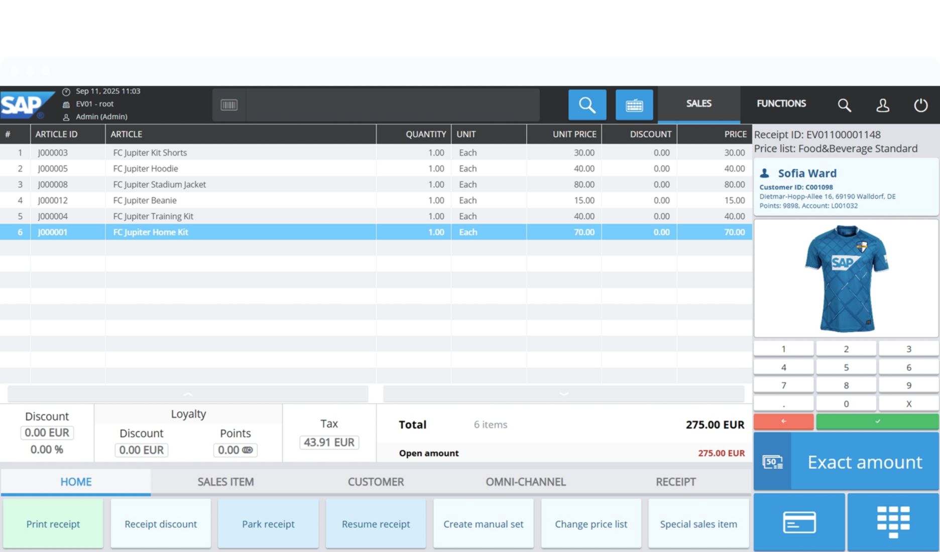 SAP Customer Checkout | Point-of-Sale Software
